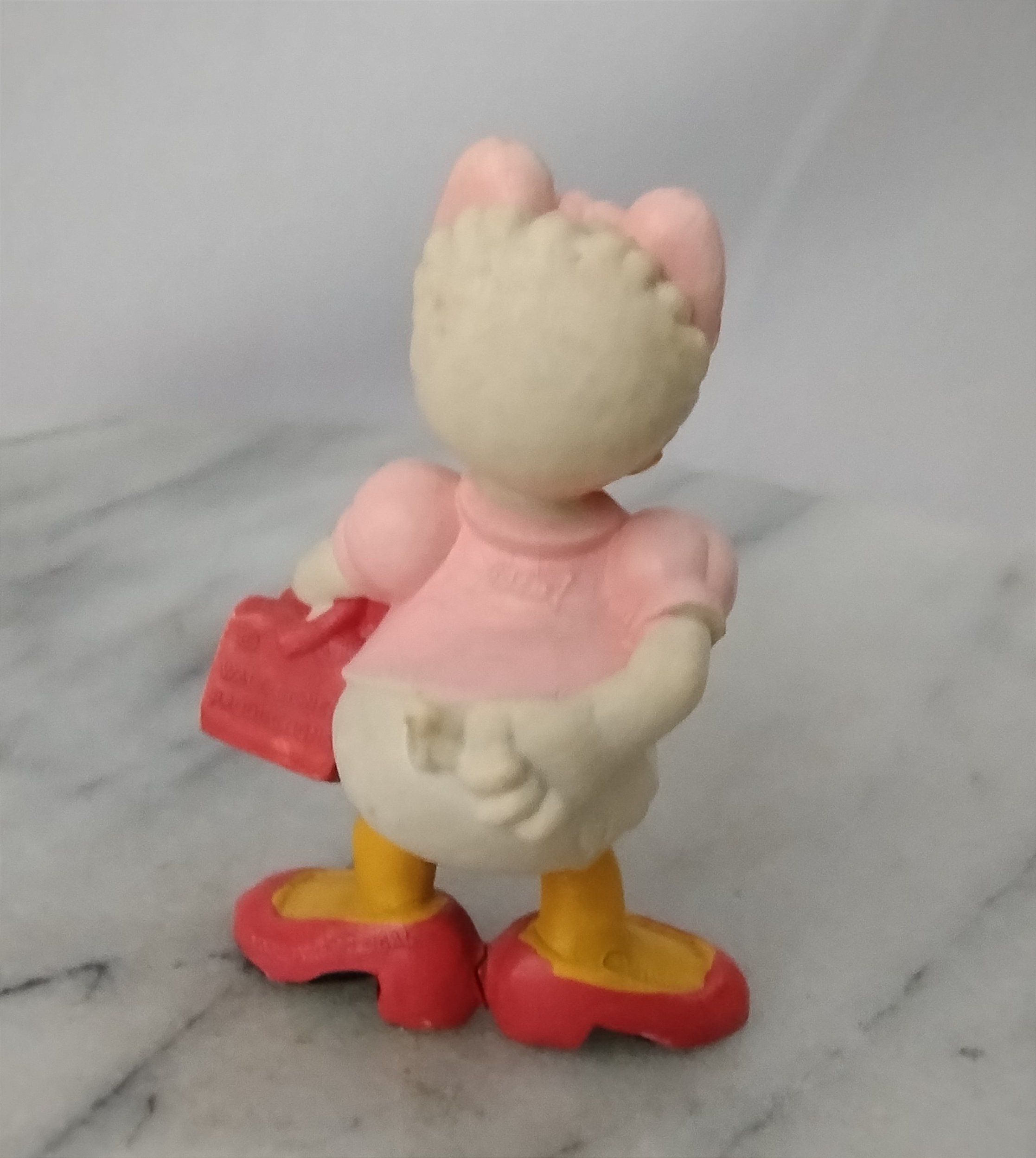 Miniatura Disney vintage 1982 de pata Margarida coleção Mickey e amigos ...