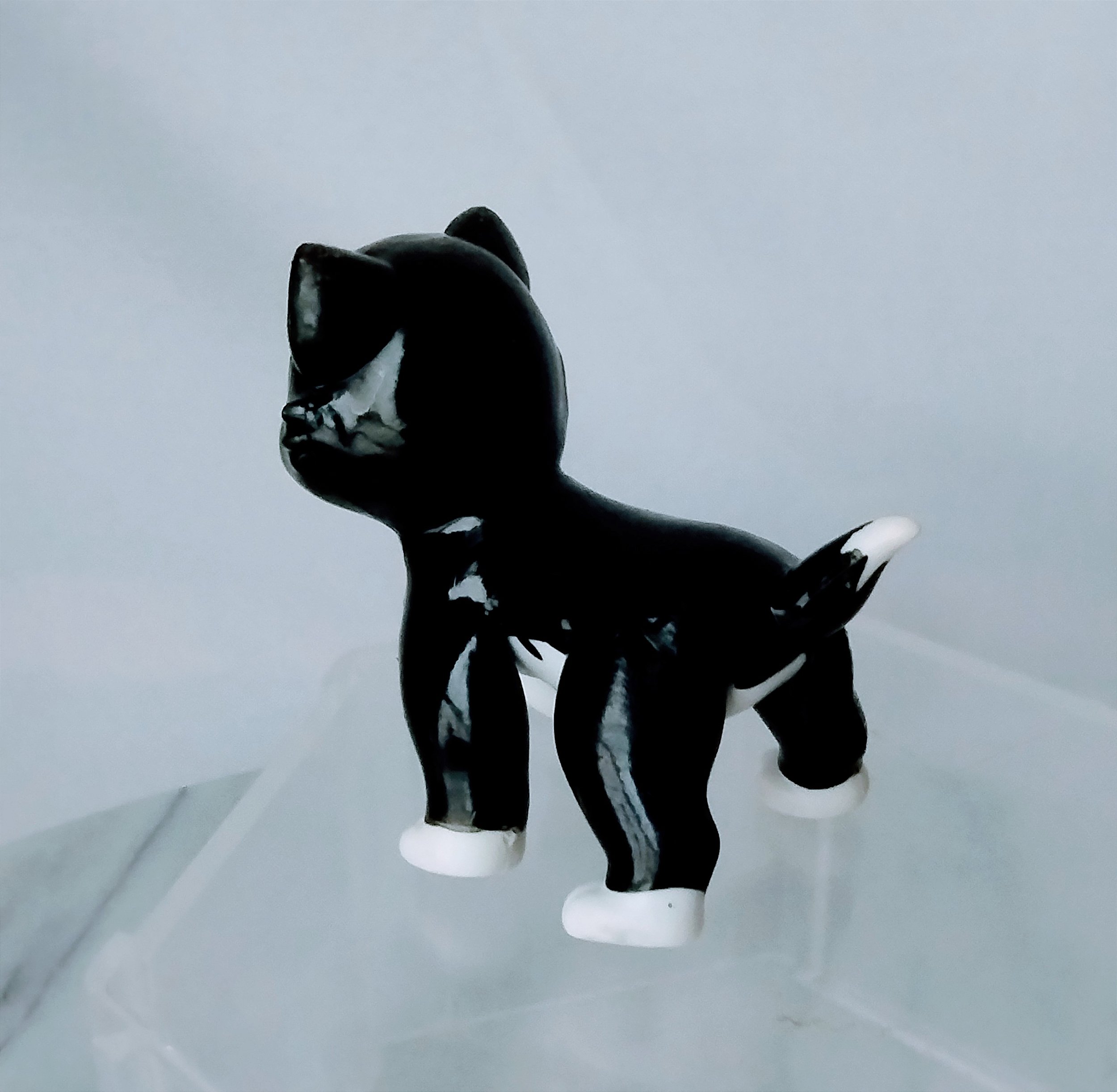 Anos 90 Miniatura Disney vinil flexível gato Figaro do Pinocchio Just ...