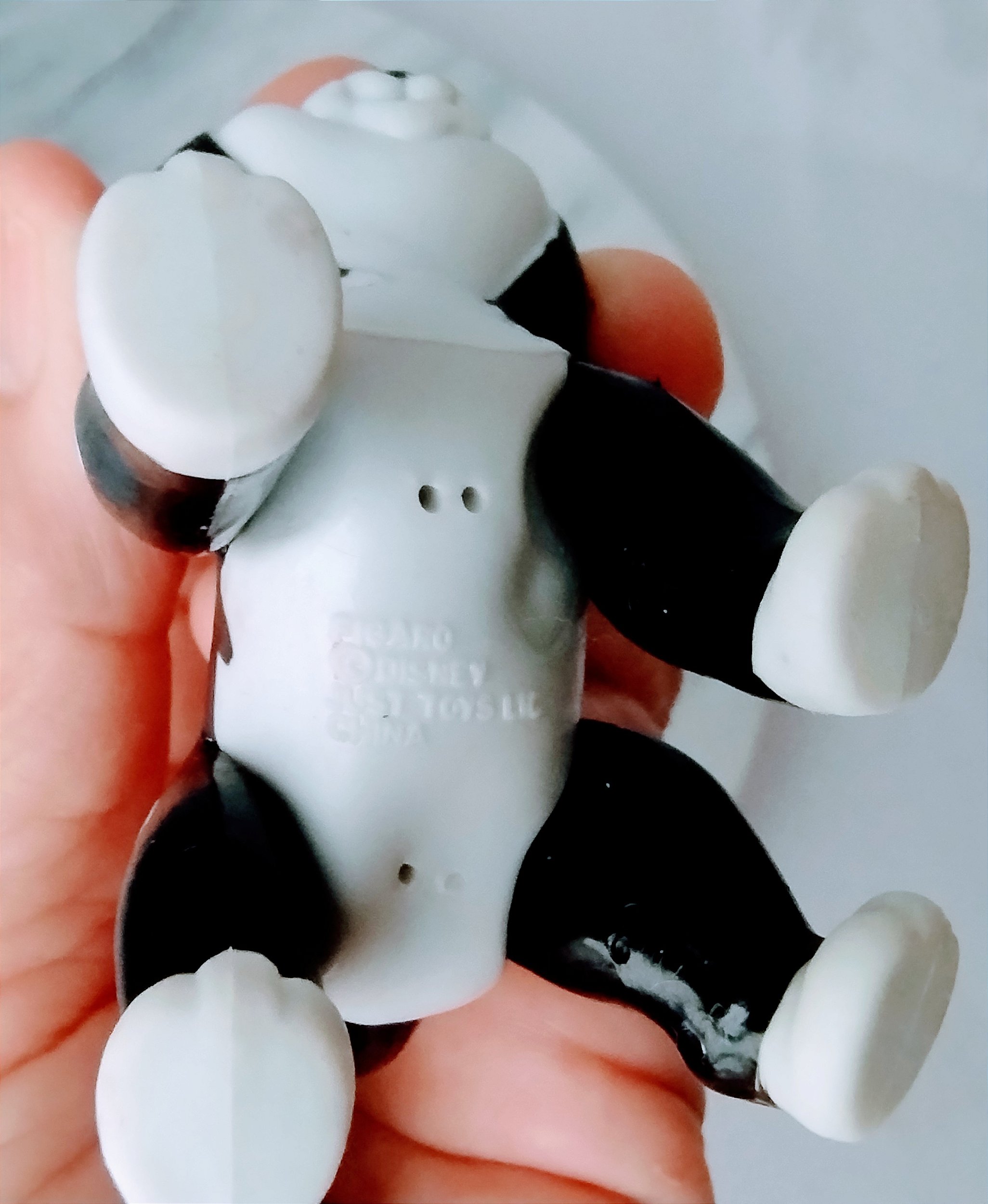 Anos 90 Miniatura Disney vinil flexível gato Figaro do Pinocchio Just ...