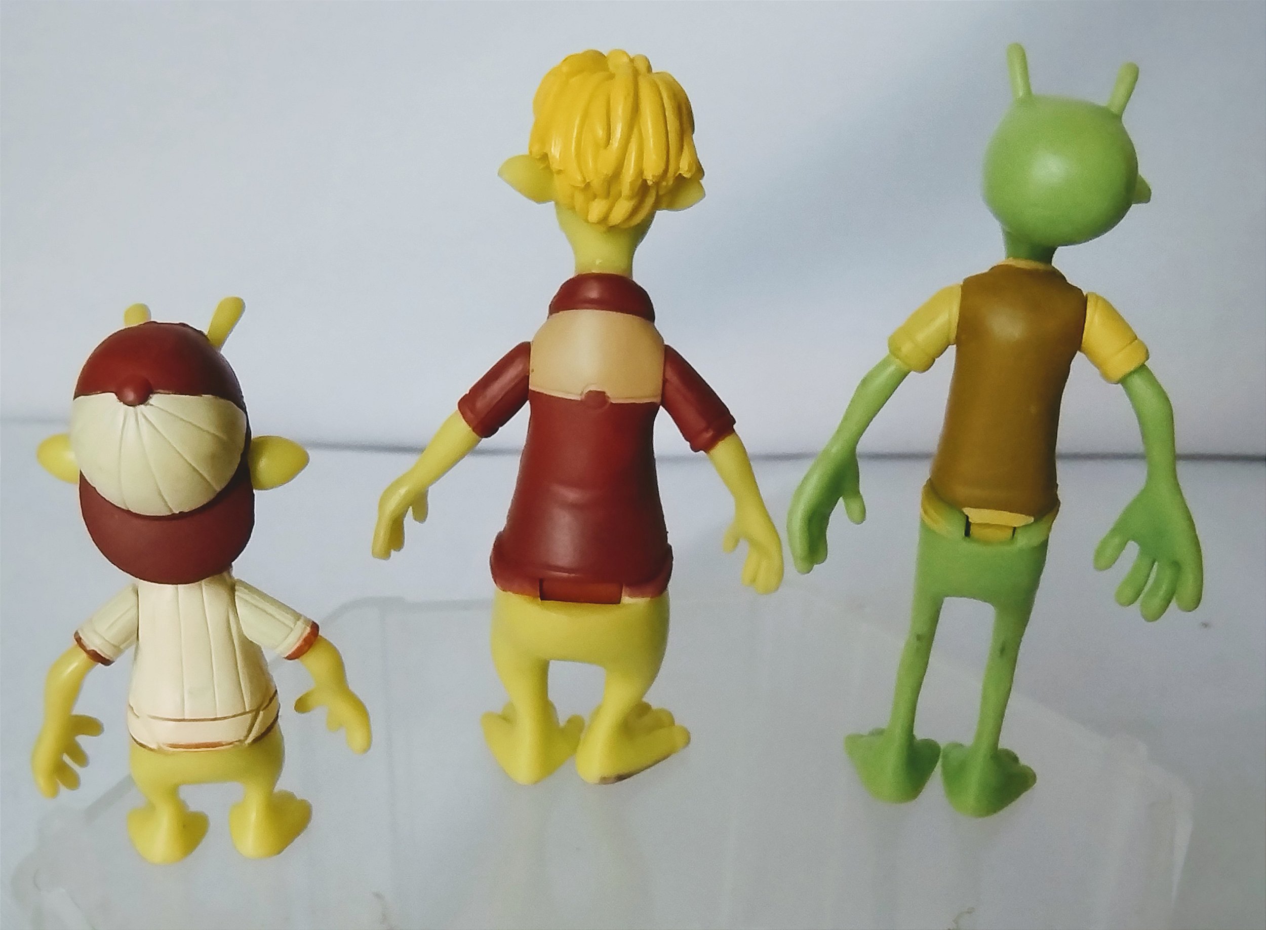 Mini bonecos articulados ,entre 5 e 7 cm de altura) Skiff, Lem e Eckle ...