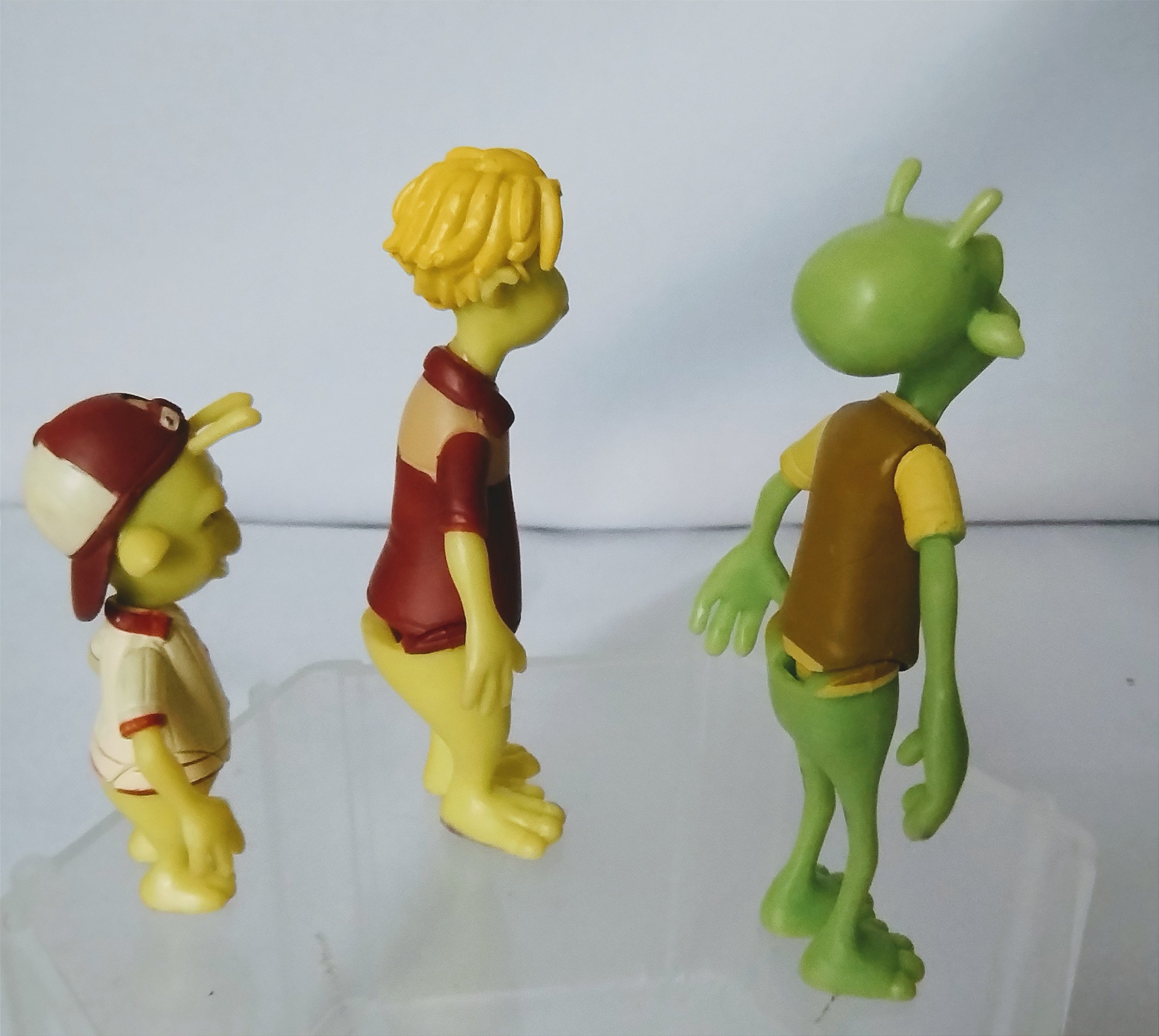 Mini bonecos articulados ,entre 5 e 7 cm de altura) Skiff, Lem e Eckle ...