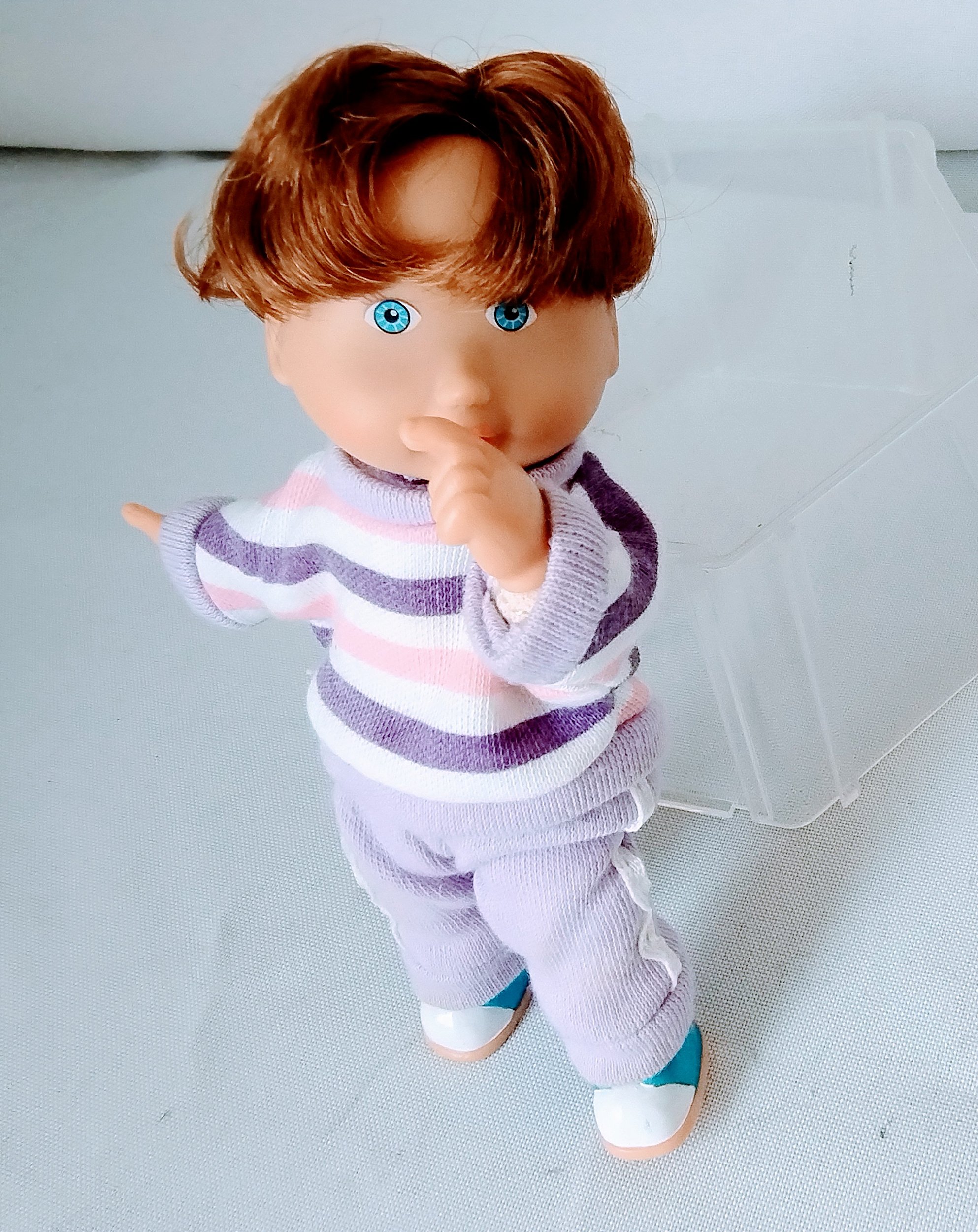 Boneco bem me quer cabelos s castanhos Estrela anos 80 /90 , 12 cm ...