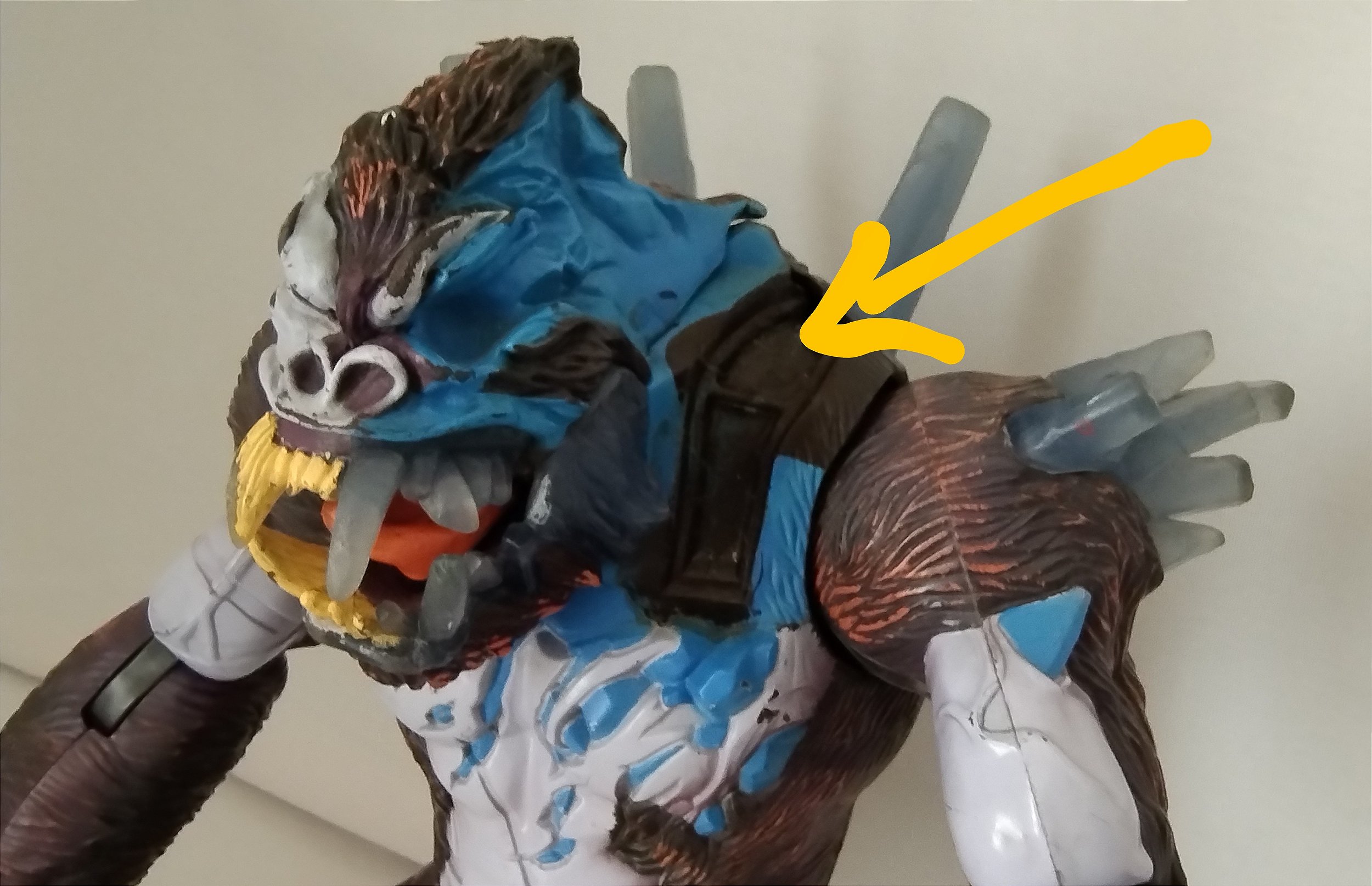 Extroyer Gorila vilão do Max Steel incompleto, usado - Taffy Shop ...