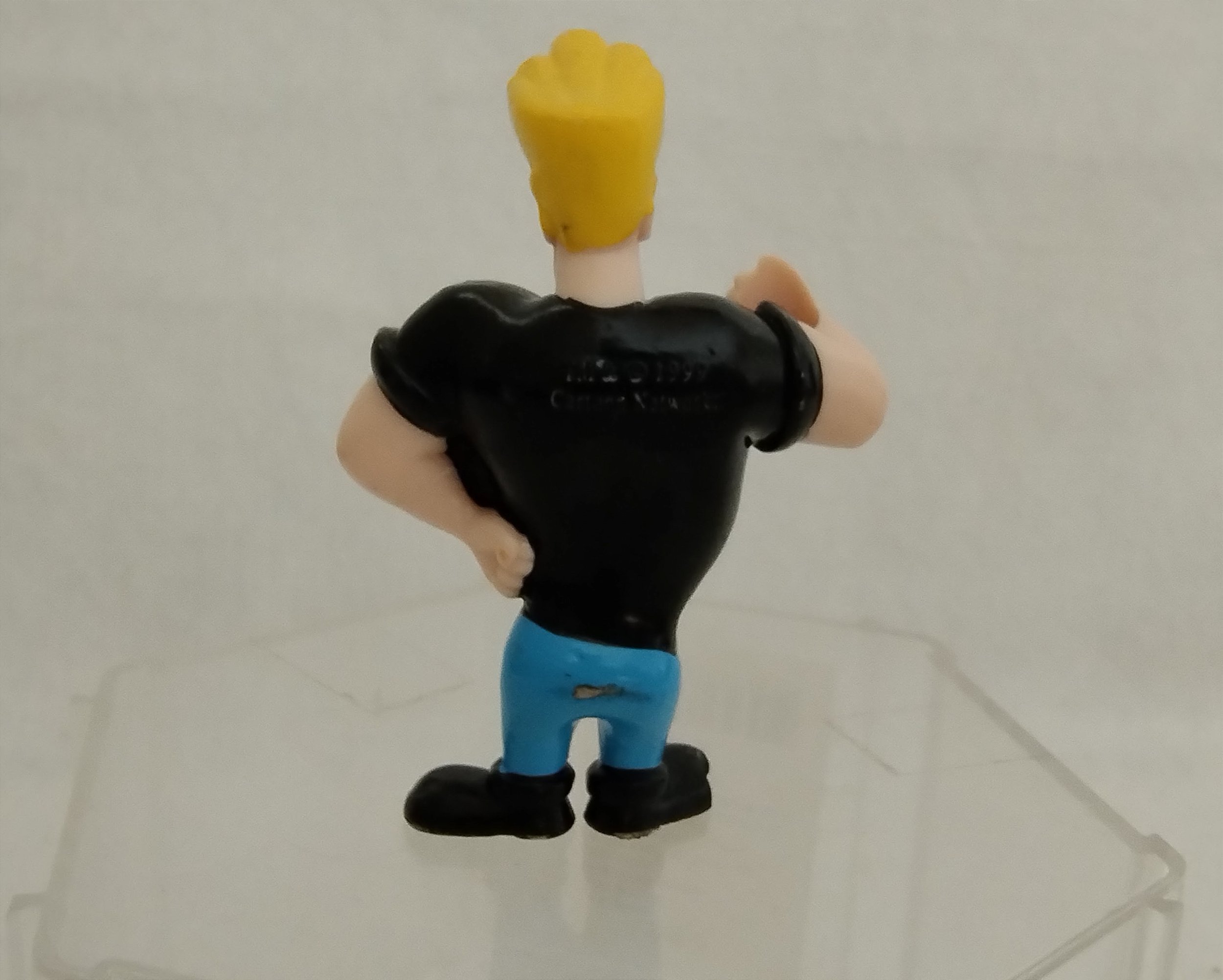 Miniatura Johnny Bravo cartoon Networ 1999, 7 cm - Taffy Shop - Brechó ...