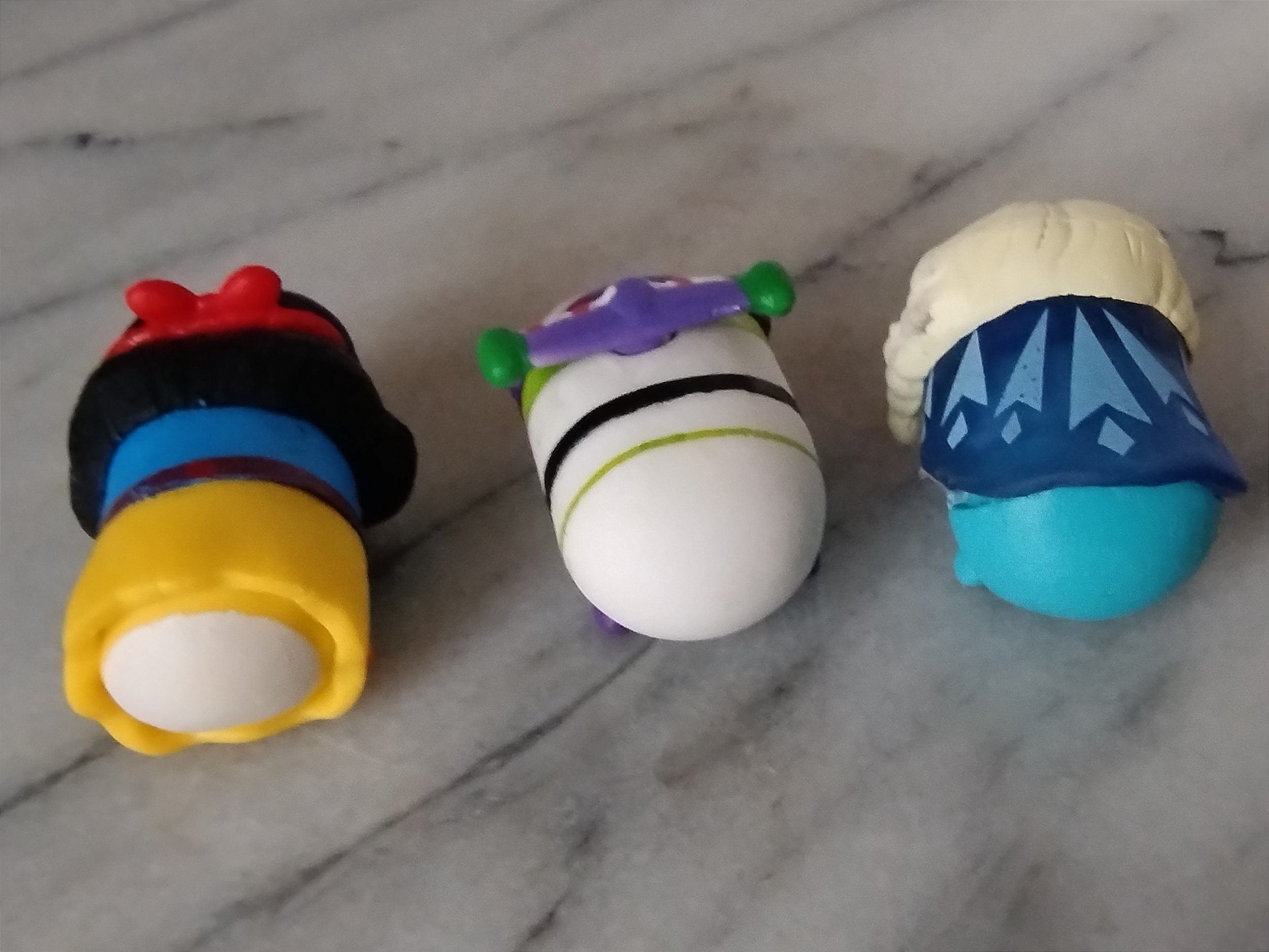 Miniatura Disney tsum tsum 4 cm branca de Neve, Elsa e Buzz Lightyear ...