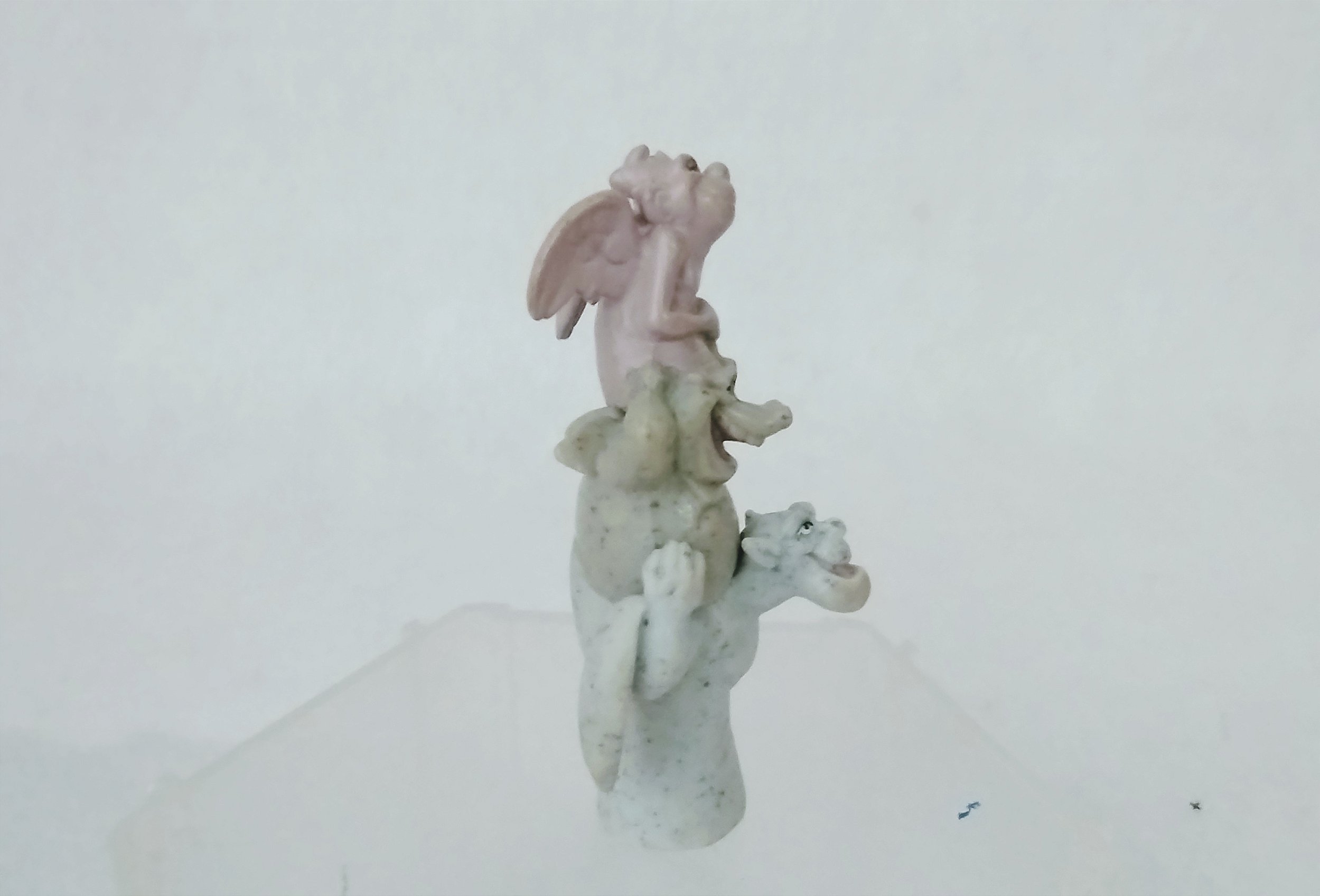 Miniatura Disney das 3 Gárgulas do Corcunda de Notre Dane; Hugo, Vitor ...