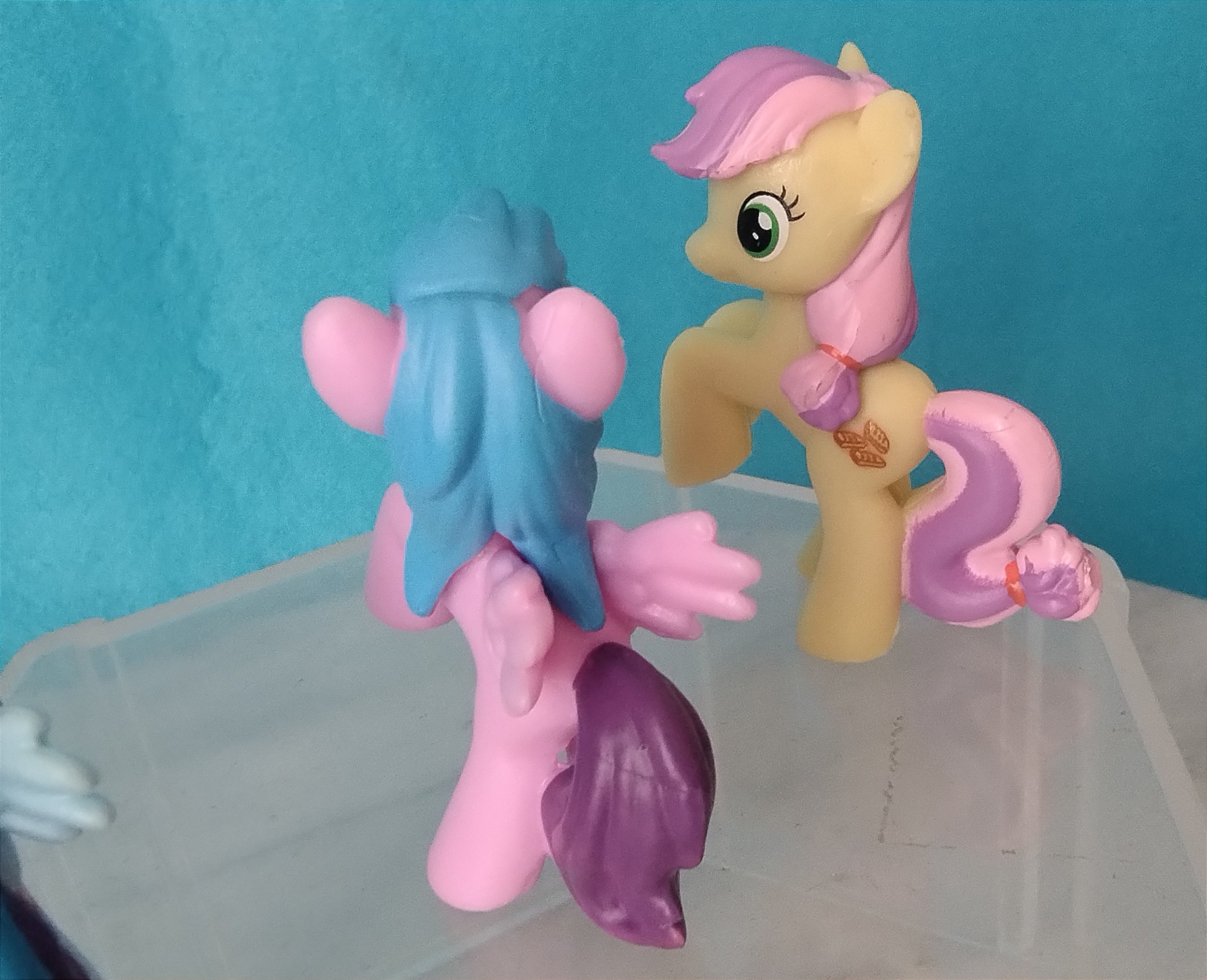 Mini figuras my little pony Hasbro 5 cm ; Rainbow Dash, Lavender ...