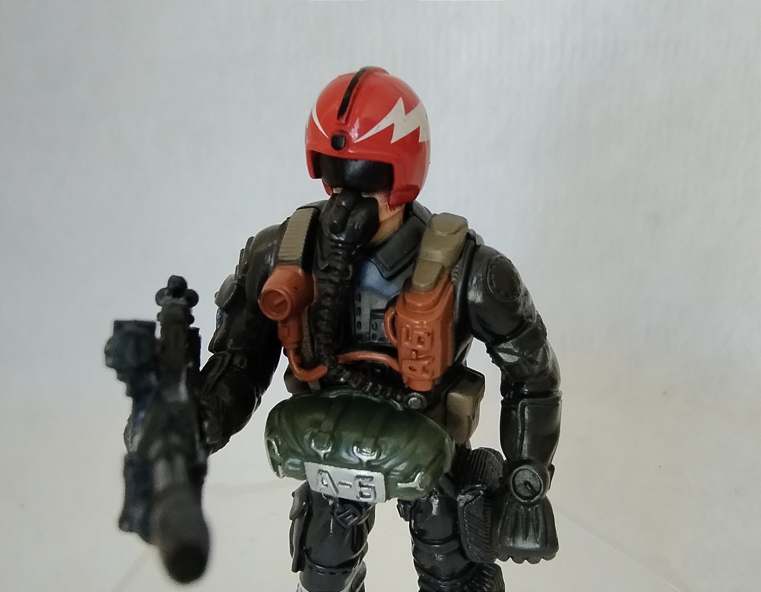 Boneco articulado piloto militar do jet A-6 da Chap Mei, 10 cm - Taffy ...