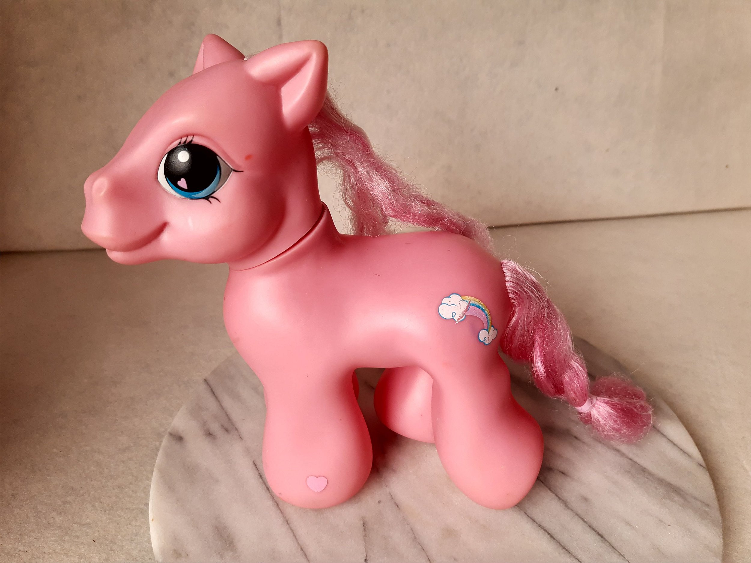 Meu querido ponei rosa da marca Grow 20cm de altura 18cm de comprimento ...