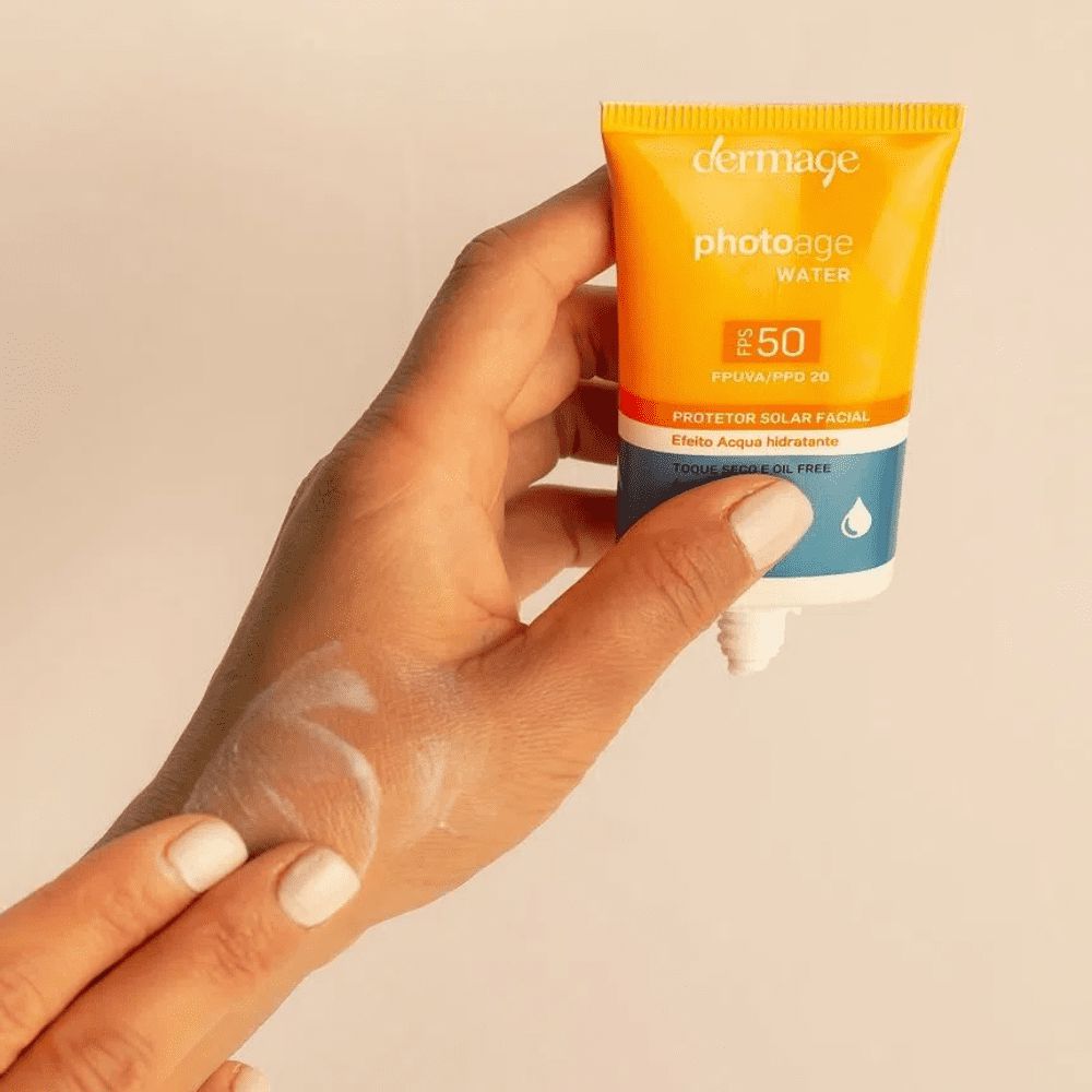 Dermage Photoage Water Protetor Solar Facial FPS 50 40g - Superfumaria ...