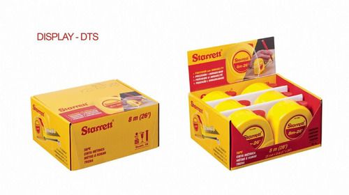 Trena de Bolso Resistente 8M/26' MM/Pol Starrett - TudodeFerramentas ...