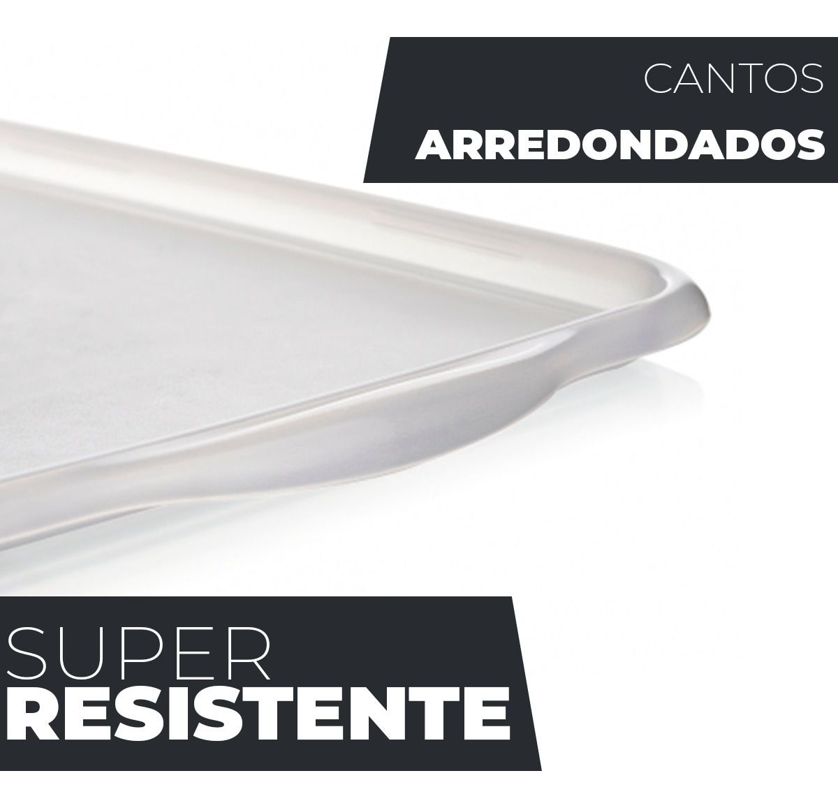 Bandeja Retangular Leve e Resistente 45x22x2 Cm 332 Sanremo - TudodeFerramentas - Levando ...