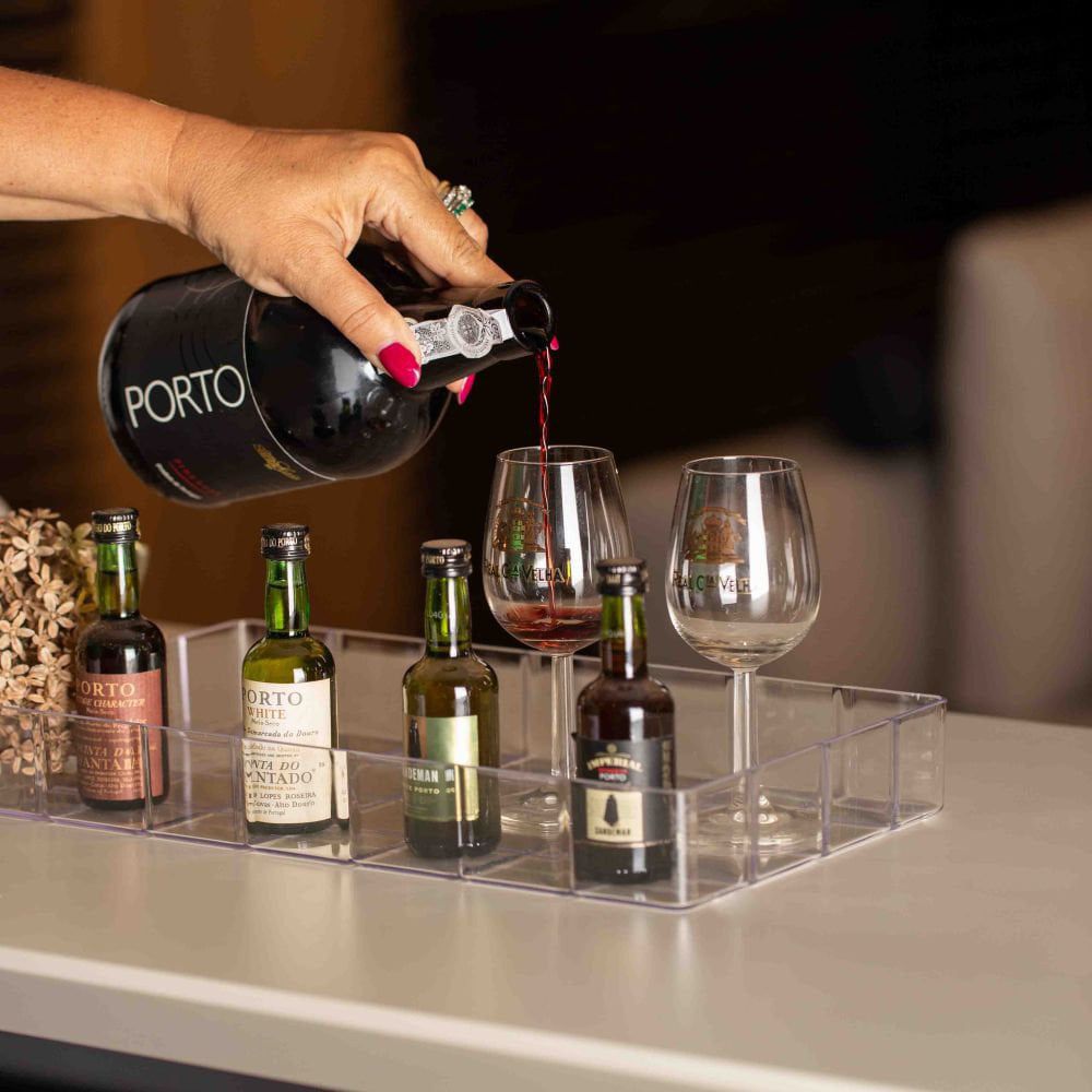 Bandeja Bisotê Retangular Transparente 35x19x4,5cm Paramount ...