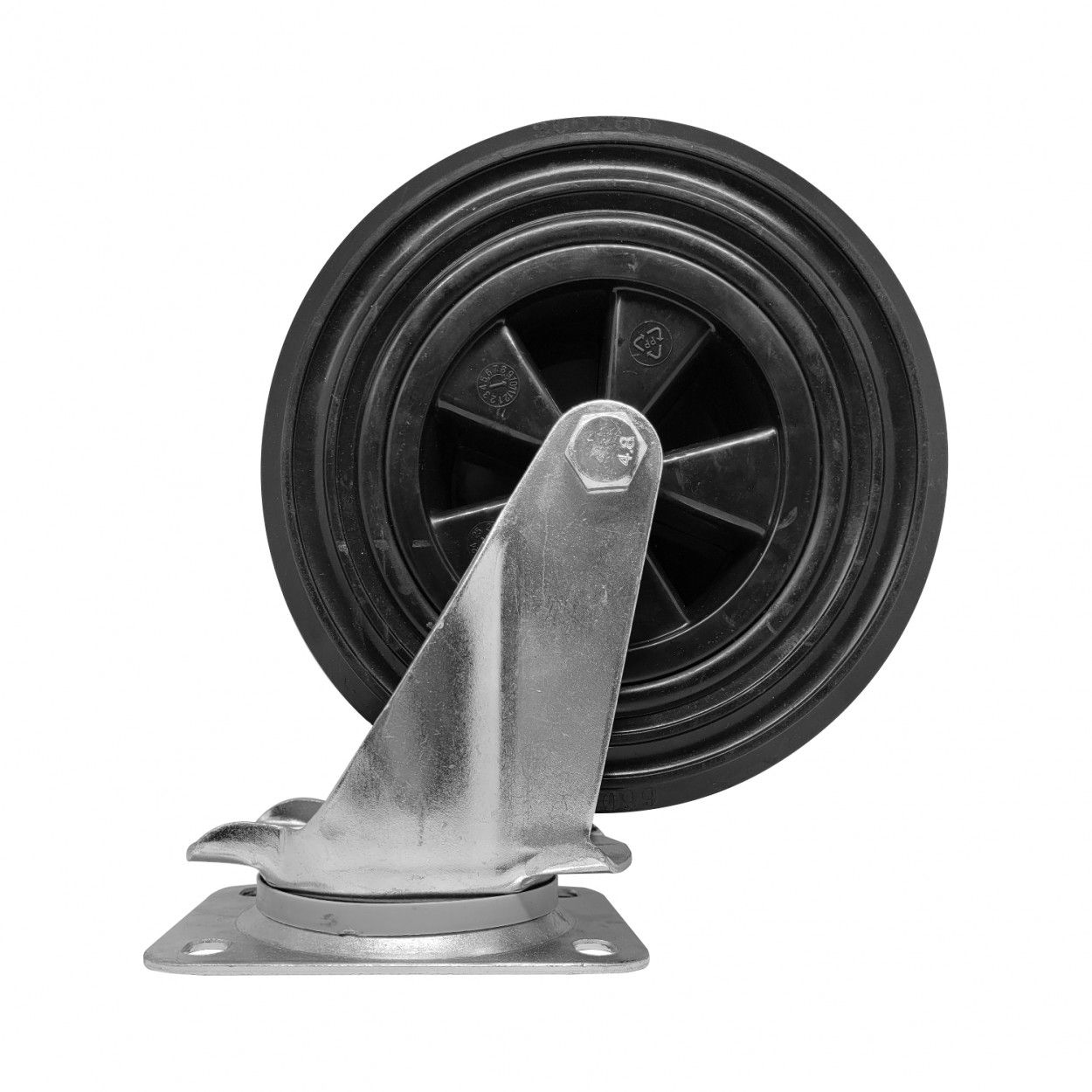 Roda Container Plástico 8 Pol 200kg Para Rodízio 19Cm Ajax ...