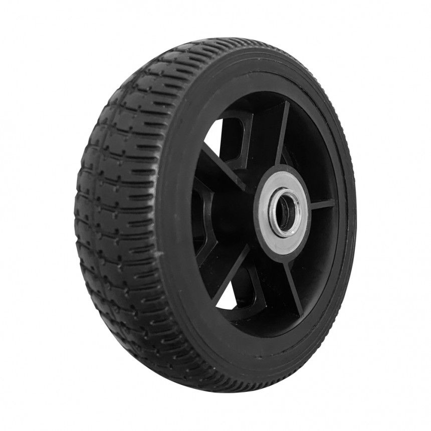 Roda Maciça 6x2 Eixo 5/8 2 CM Rolamento Esfera Em Metal ...