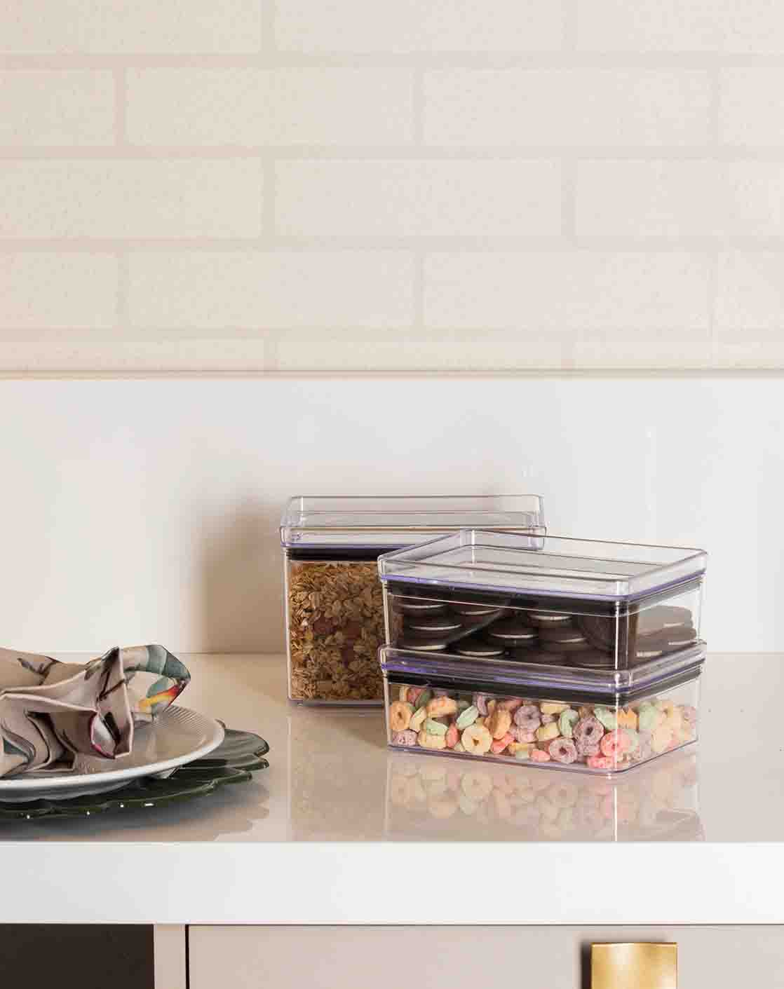 Porta Café Pote Organizador Multiuso Lumini 1.800ML - TudodeFerramentas ...