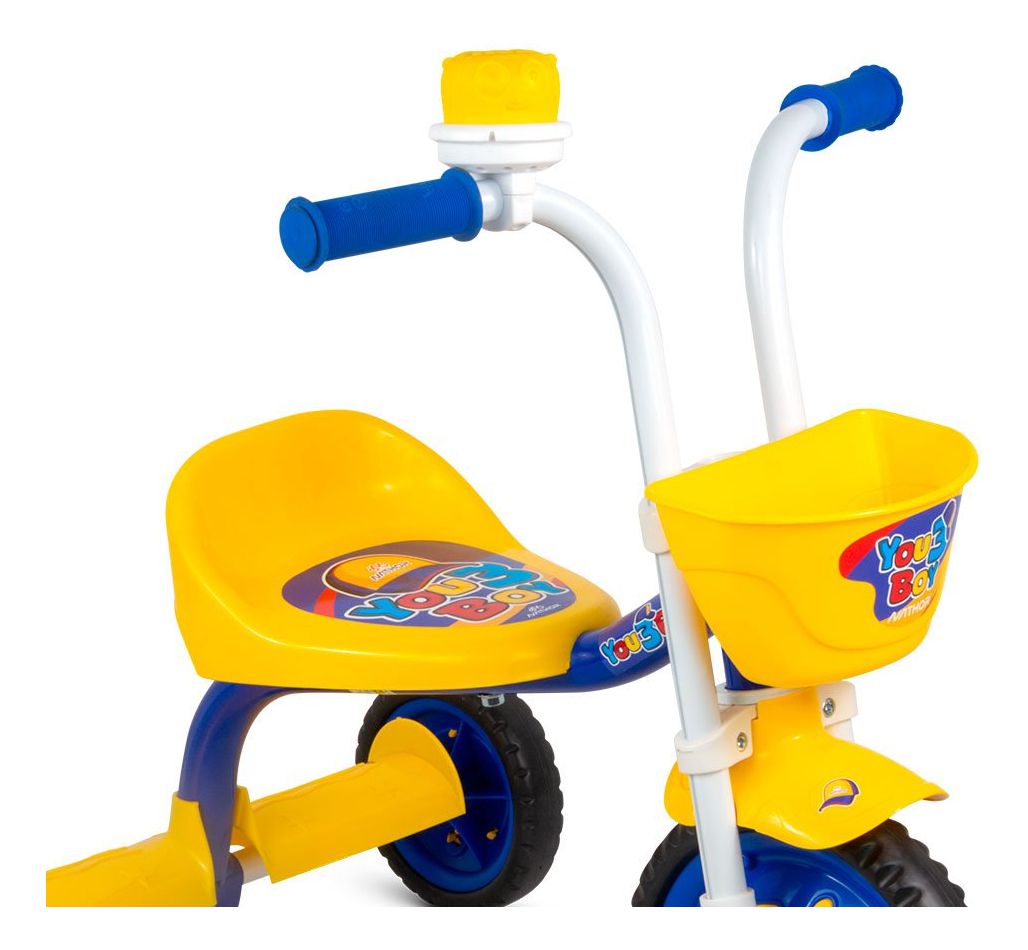Triciclo Motoca Infantil Menino You Boy Colors Buzina Nathor ...