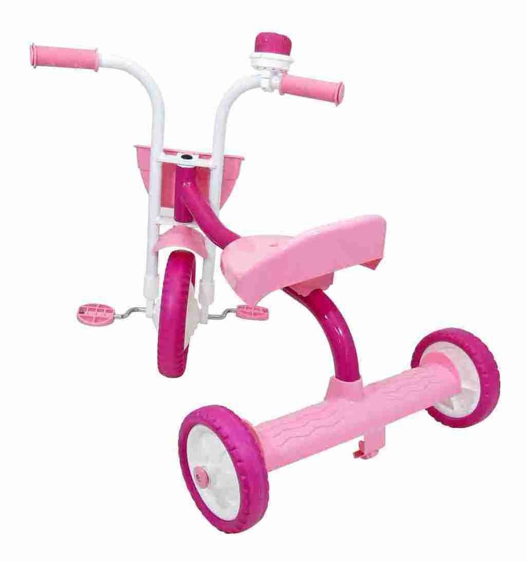 Triciclo Motoca Infantil Menina You Girl Rosa Buzina Nathor ...