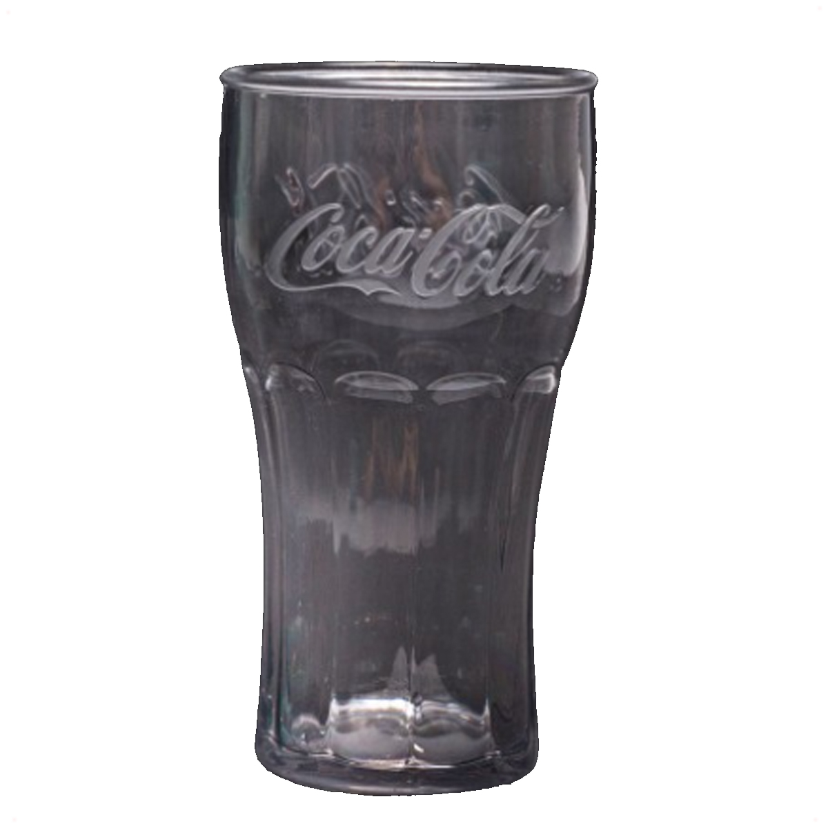 Copo Coca-Cola Transparente C/ Tampa Vermelha 530mL 16x10Cm - TudodeFerramentas - Levando ...