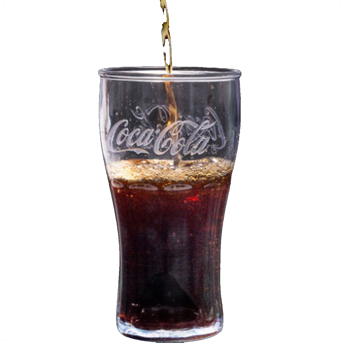 Copo Coca-Cola Transparente C/ Tampa Vermelha 530mL 16x10Cm ...