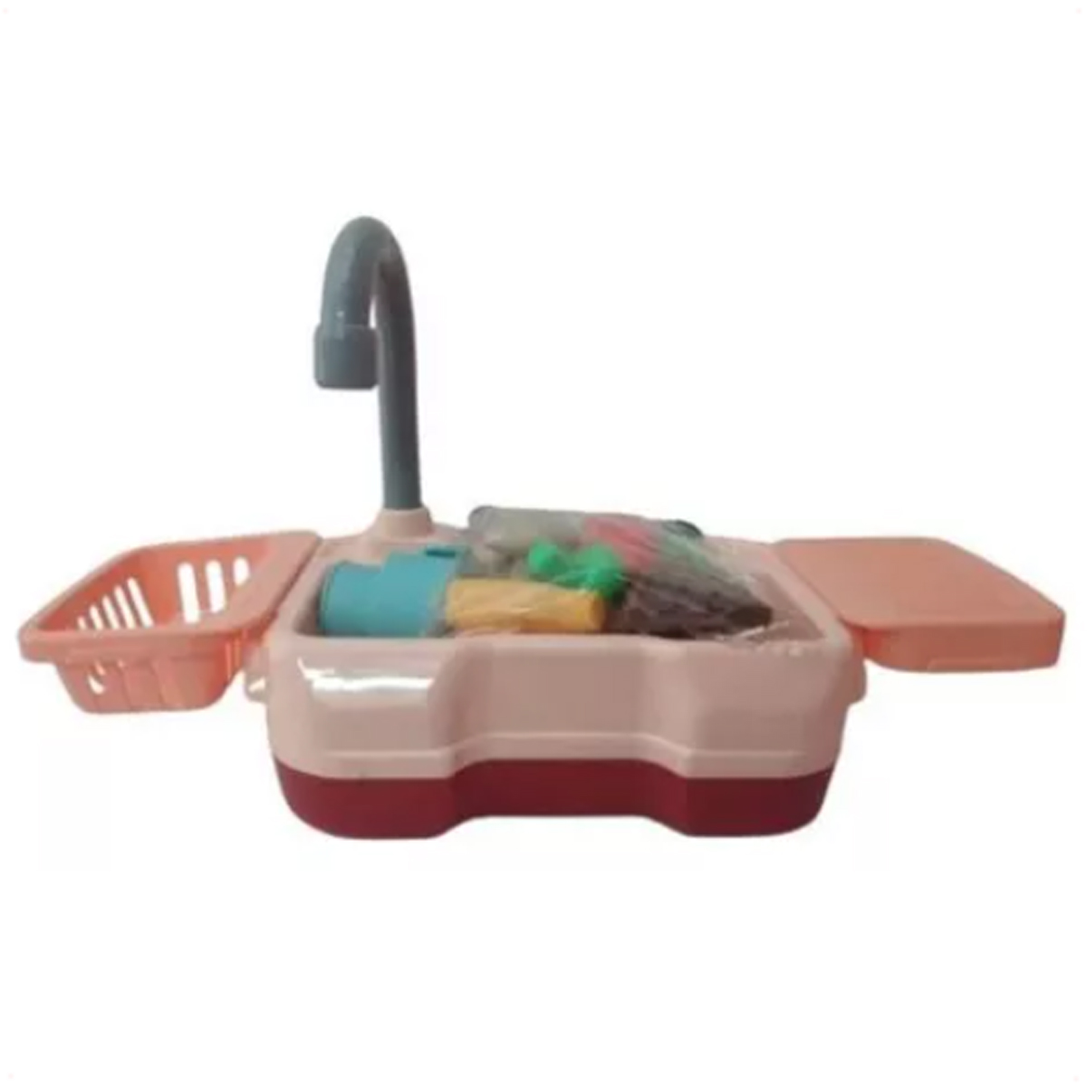 Pia Infantil Casa Encantada Com 29 Peças Vermelho, Luz e Som ...