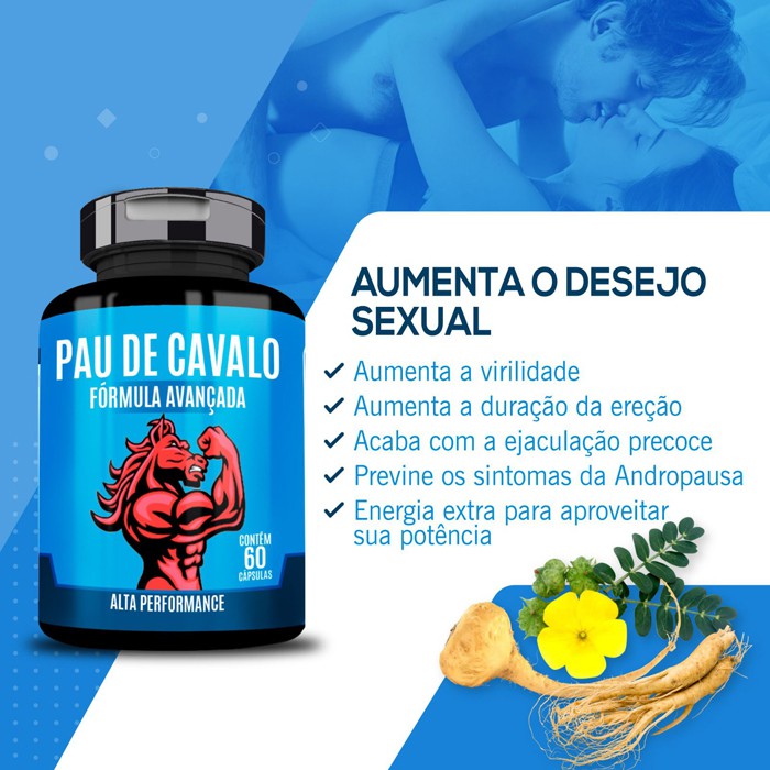 PAU DE CAVALO 60 CÁPSULAS - ORIGINAL - Armazém Santa Helena | Grãos, Cereais e Economia