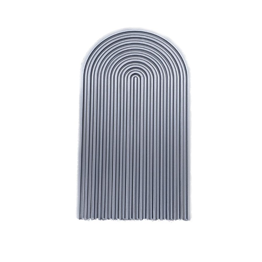 Bandeja Arco - premium BD-A - 220 x 122 - Prata - 1 unidade - Só ...