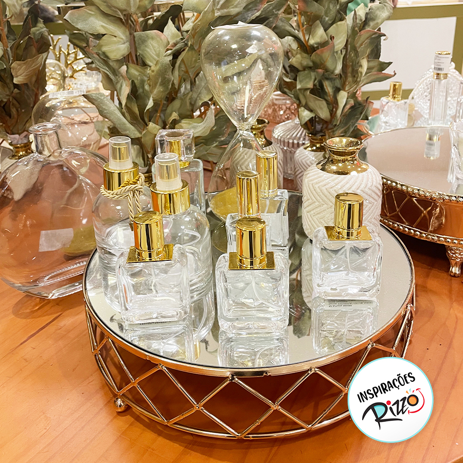 Frasco para Perfumaria de Vidro 240ml - Rizzo Embalagens