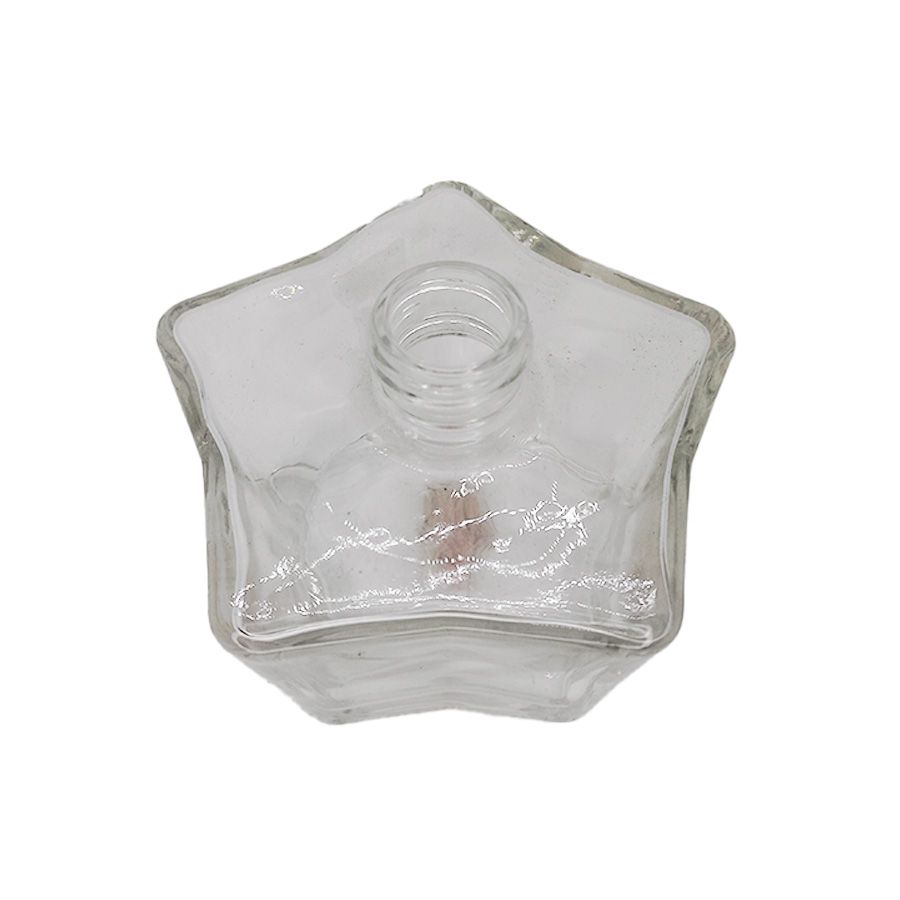 Frasco para aromatizador de Vidro Estrela Transparente - 290ml - 1 unidade - Rizzo - Rizzo ...