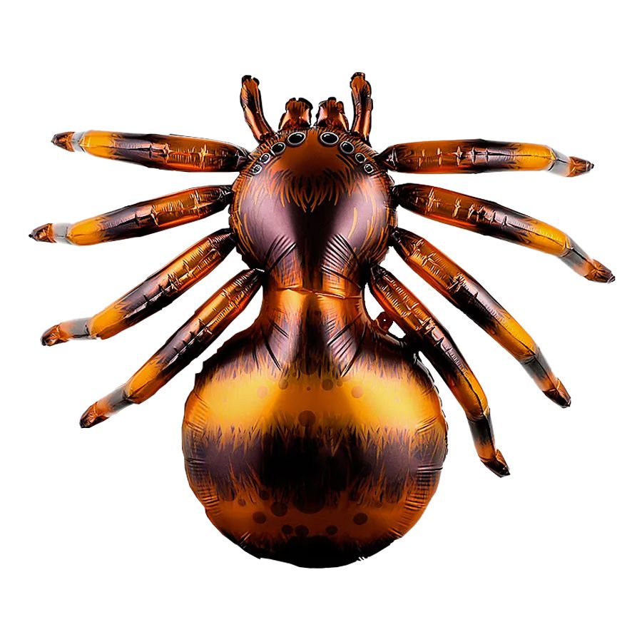Balão de Festa Metalizado 53" 135cm - Aranha Marrom 4D - 1 unidade ...