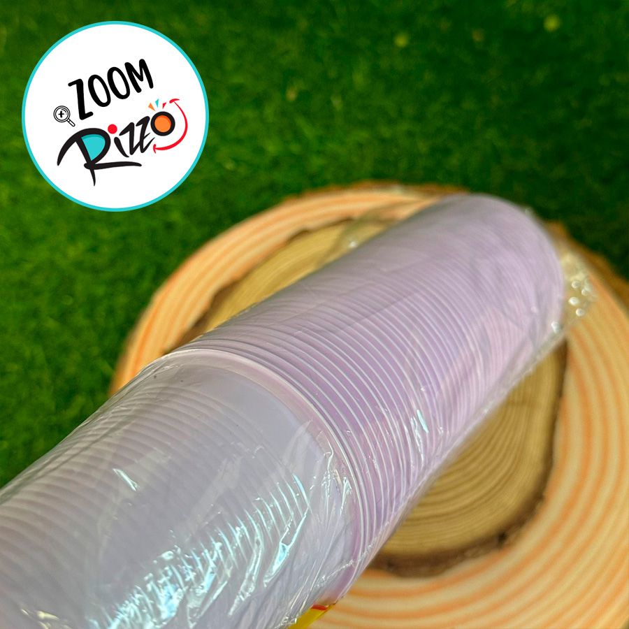 Copo Descártavel BioDegradável 200ml - Lilás Candy - 50 unidades ...