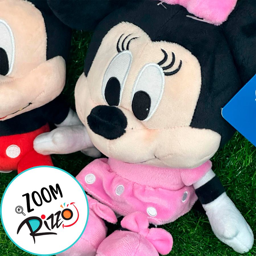 Pelúcia Minnie Mouse 22cm - 1 unidade - Rizzo - Rizzo Embalagens