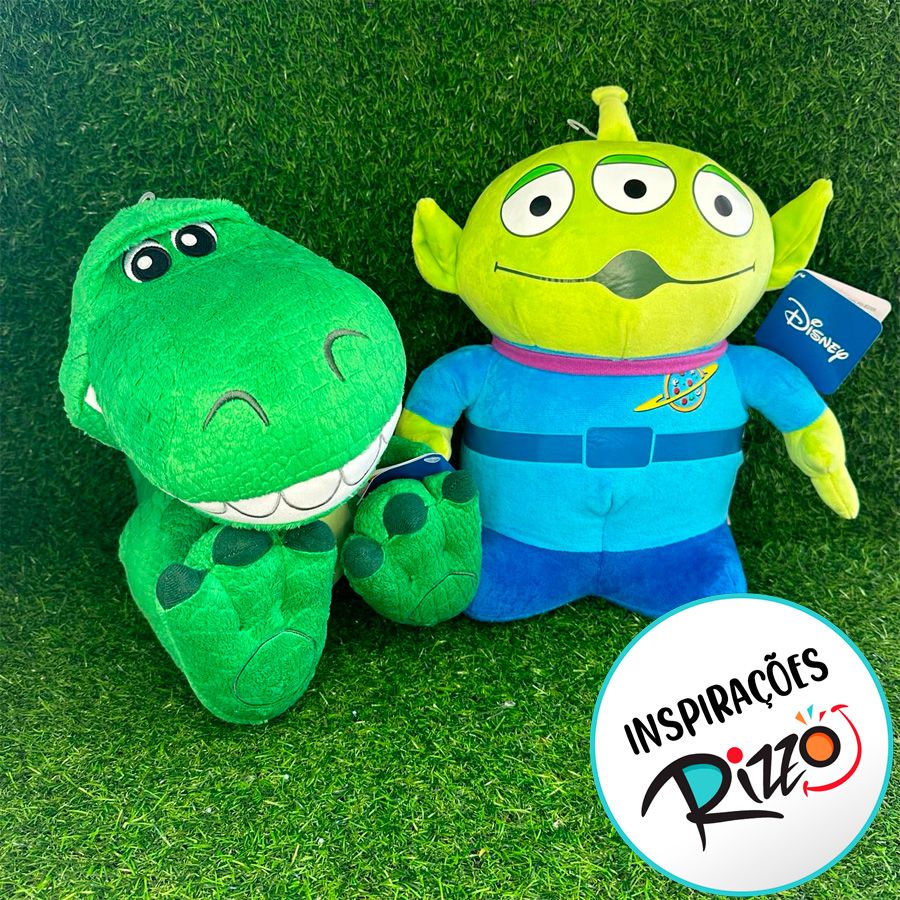 Pelúcia Alien 32cm - Toy Story - 1 unidade - Rizzo - Rizzo Embalagens