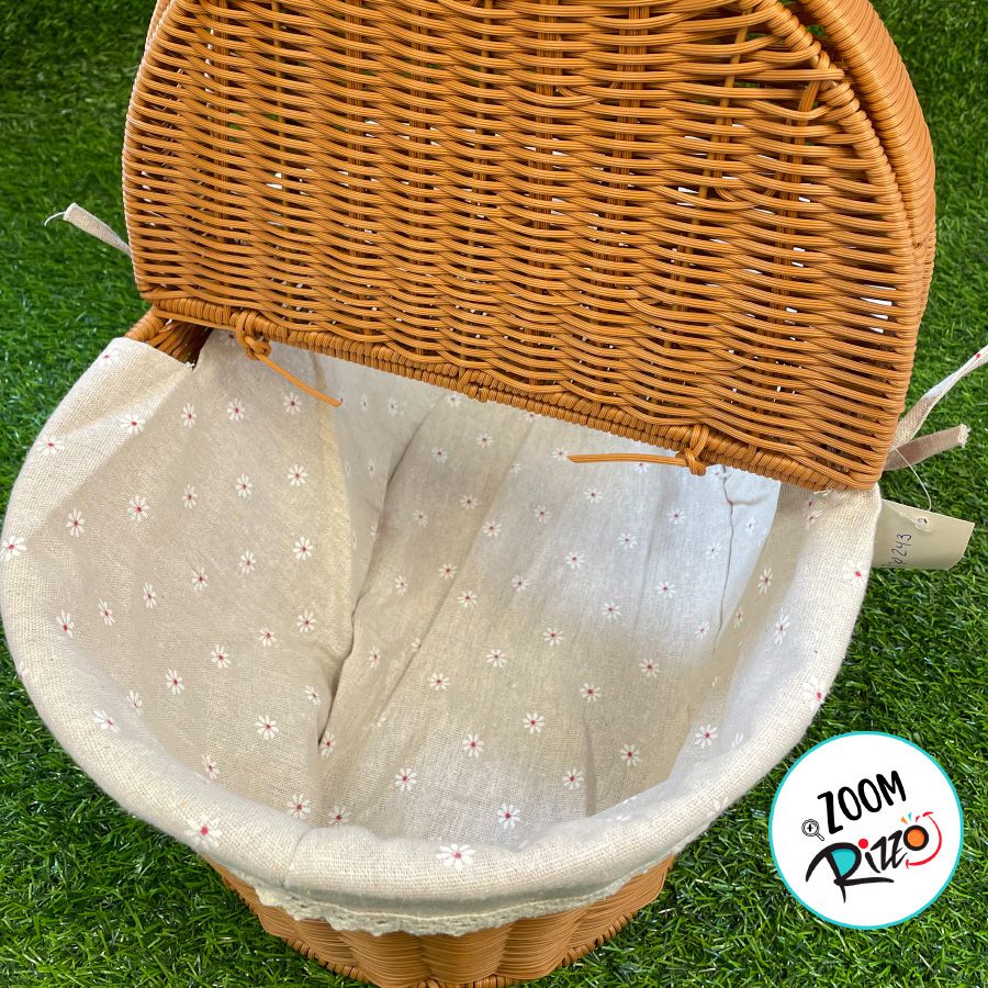 Cesta de Pic Nic 2 aberturas - 20x44x30cm - 1 unidade - Rizzo - Rizzo ...