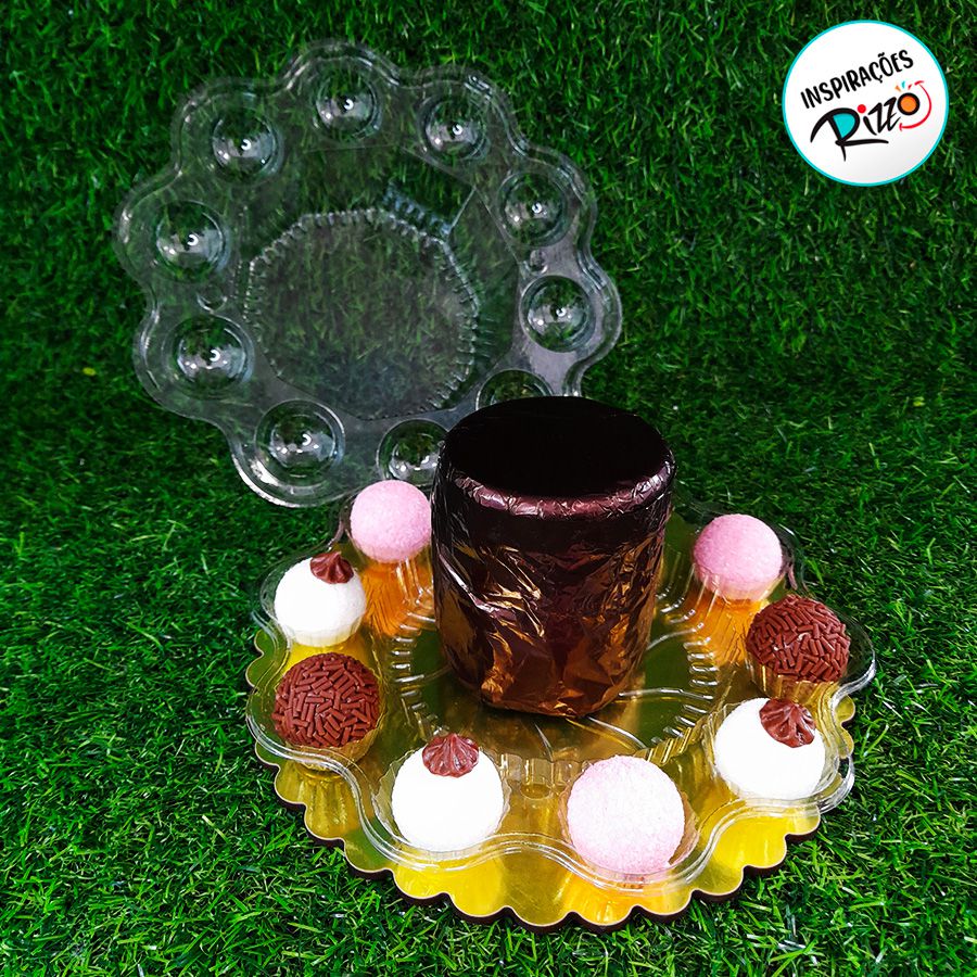 Blister Mini Festa - Cristal - 3 unidades - Rizzo - Rizzo Embalagens