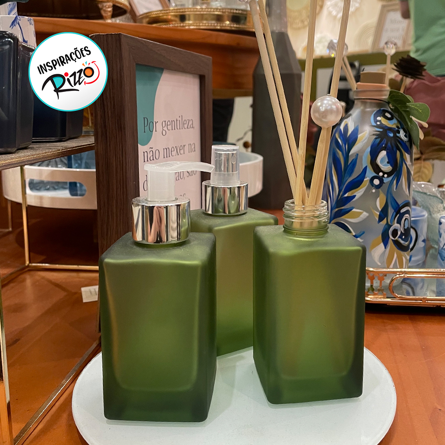 Frasco para Perfumaria de Vidro - Mel - Rizzo Embalagens