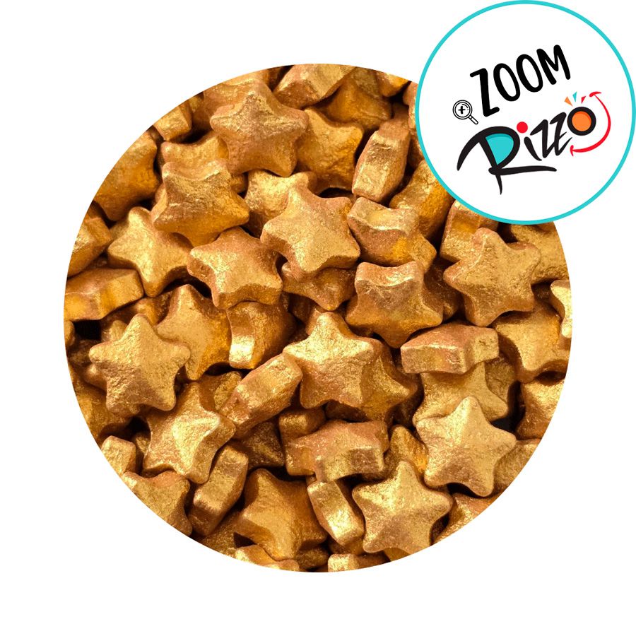 Confeito Figura Estrela Dourado - 1 unidade - Morello - Rizzo - Rizzo ...