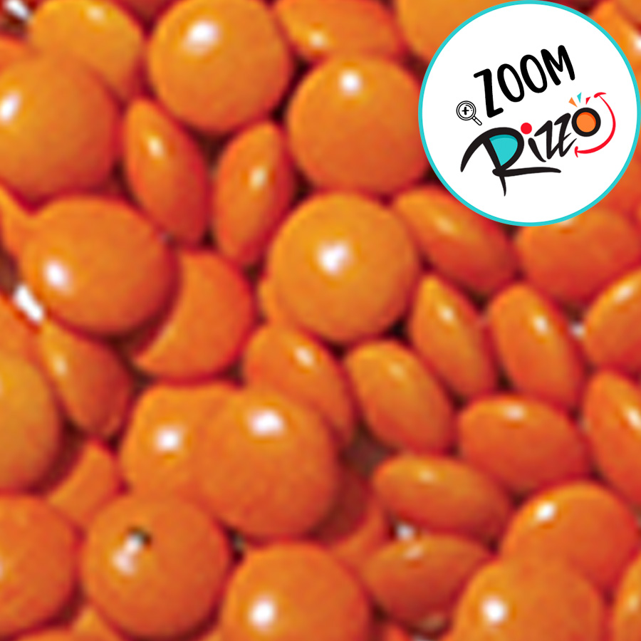 Pastilhas Confeitadas Sabor Chocolate Coloreti Laranja - 500g - 1 ...