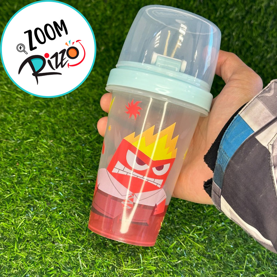 Mini Shakeira Divertidamente 2 - Raiva - 320ml - 1 unidade - Plasútil - Rizzo - Rizzo Embalagens