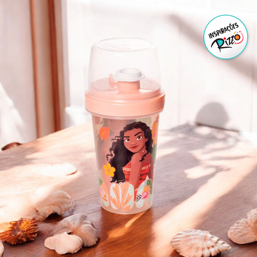 Mini Shakeira Moana - 320ml - 1 unidade - Plasútil - Rizzo - Rizzo ...