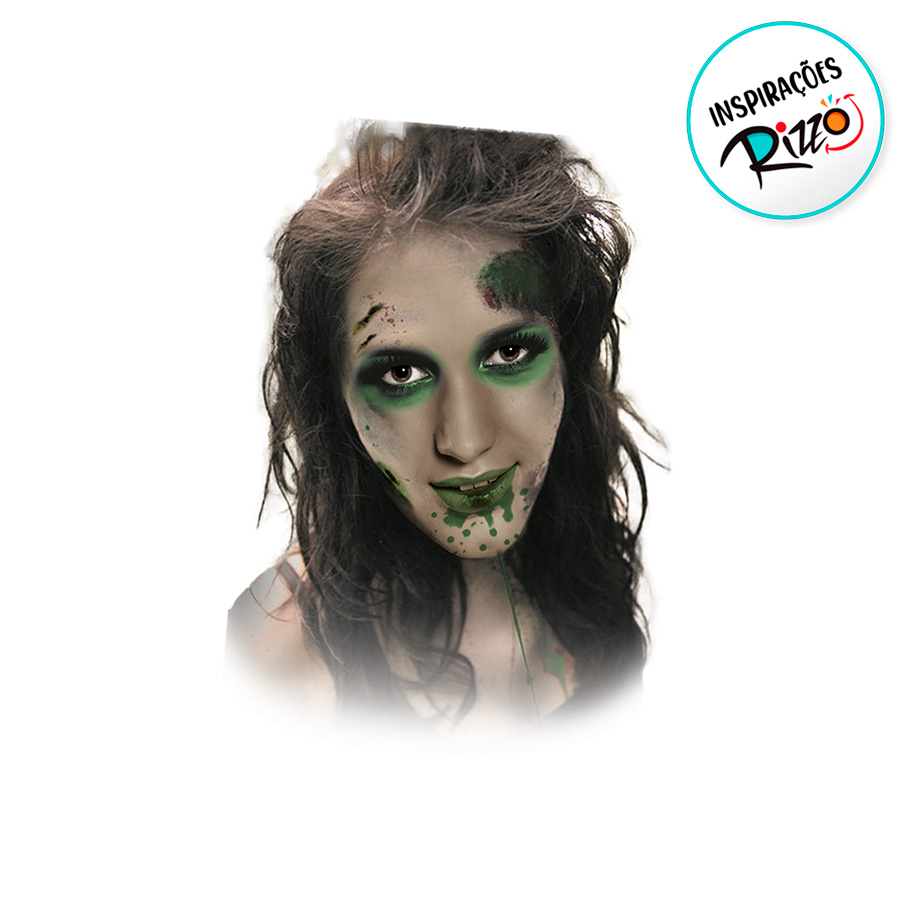 Maquiagem para Halloween - Crosta de Sangue Verde - 16ml - 1 unidade ...