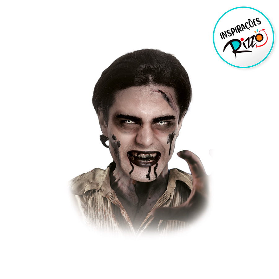 Maquiagem para Halloween - Crosta de Sangue Preto - 16ml - 1 unidade ...