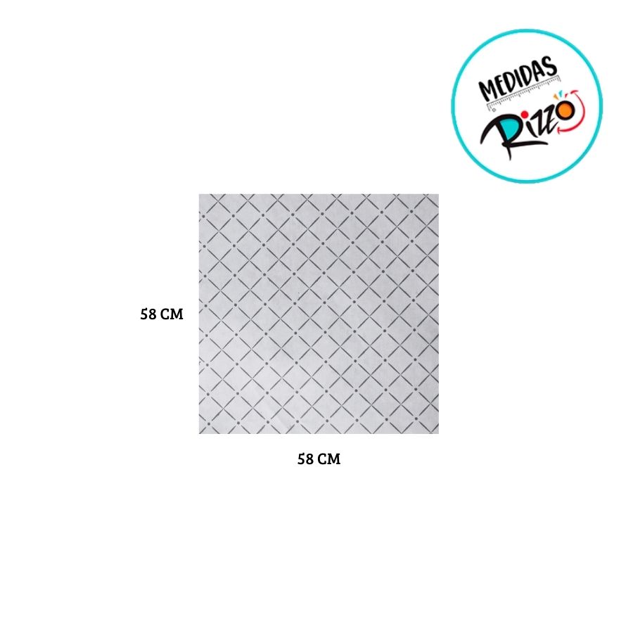 Papel Manteiga Cacau - 58x58cm - 5 unidades - Cromus Profissinal ...