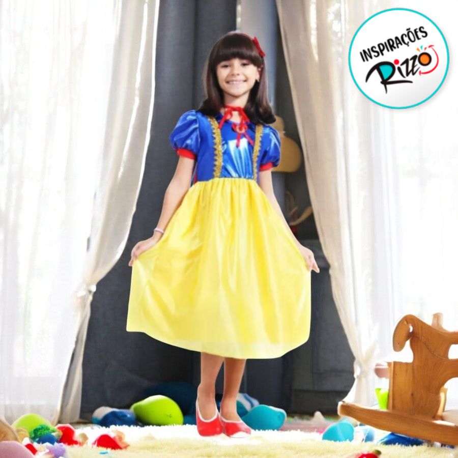 Fantasia Princesa Rubi Infantil - 1 unidade - Sula - Rizzo - Rizzo ...