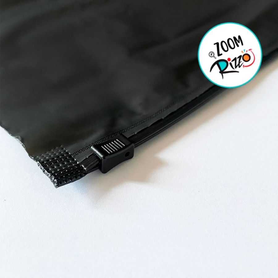 Saco Ziper Preto Com Furo - Preto Fosco - 15x20cm - 50 unidades - Rizzo ...