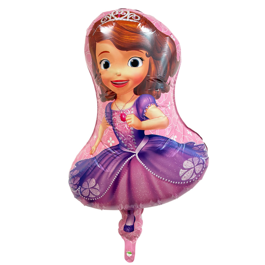 Balão de Festa Microfoil 55cm - Sofia - 1 unidade - Rizzo - Rizzo ...