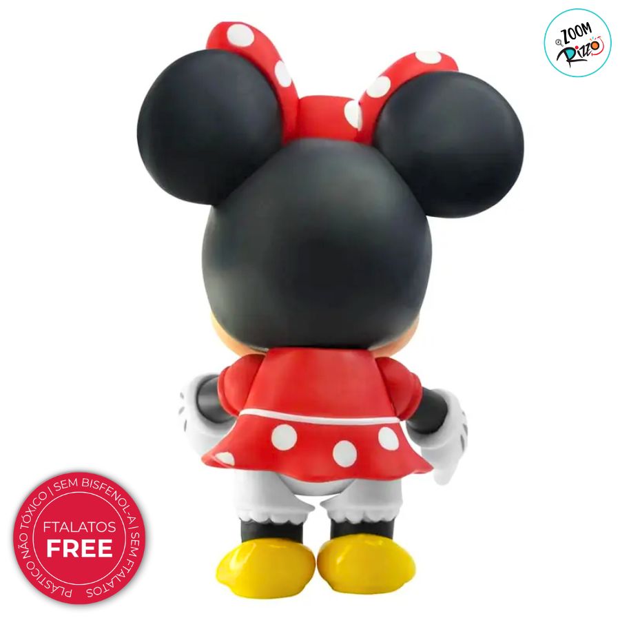 Boneca Minnie Mouse Articulada de Vinil - 26cm - 1 unidade - Disney ...