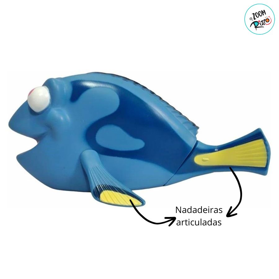 Boneca Dory Articulada de Vinil - 20cm - 1 unidade - Disney Original ...