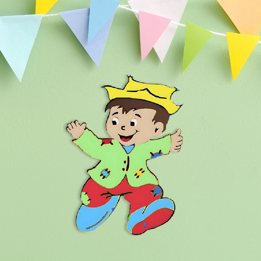 Painel Decorativo Menino Caipira De Festa Junina - 1 unidade - Rizzo - Rizzo Embalagens