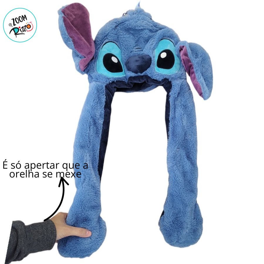Touca Orelha Stitch com Movimento - 1 unidade - Disney Original - Rizzo ...
